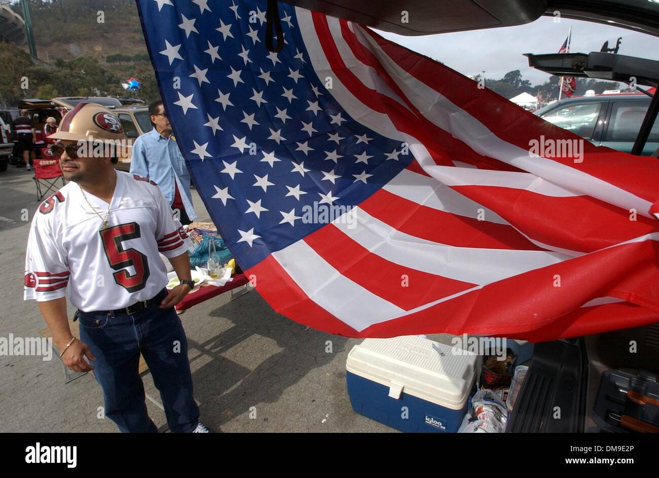 San Francisco 49ers against the St. Louis Rams at 3Com Park, San ...