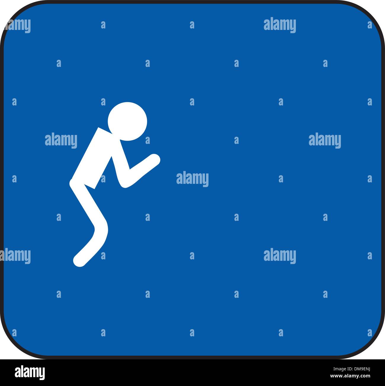 traffic sign of man watering a tree Stock Vector Image & Art - Alamy