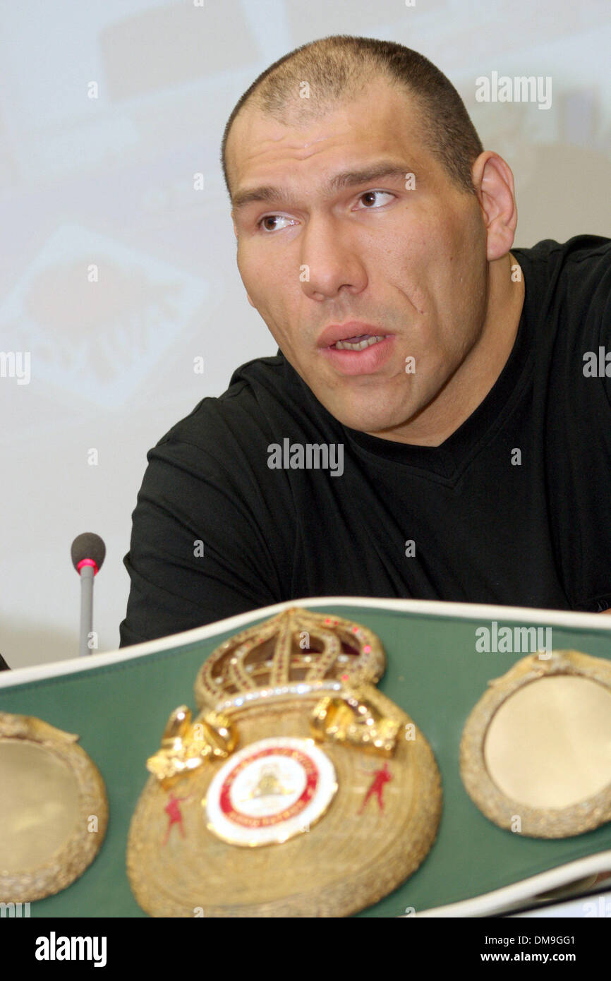 Boxer Nikolay Valuev.(Credit Image: © PhotoXpress/ZUMA Press ...