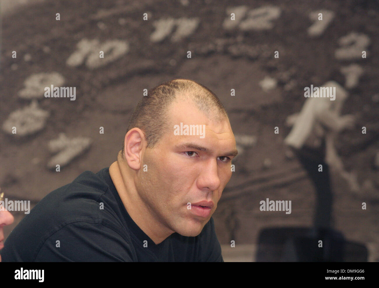 Russian Boxer Nikolay Valuev.St.Petersburg-russia ,June 8, 2005.(Credit ...