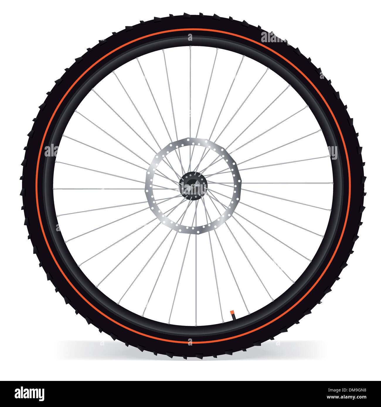 Bike hub icon white Stock Vector Images - Alamy
