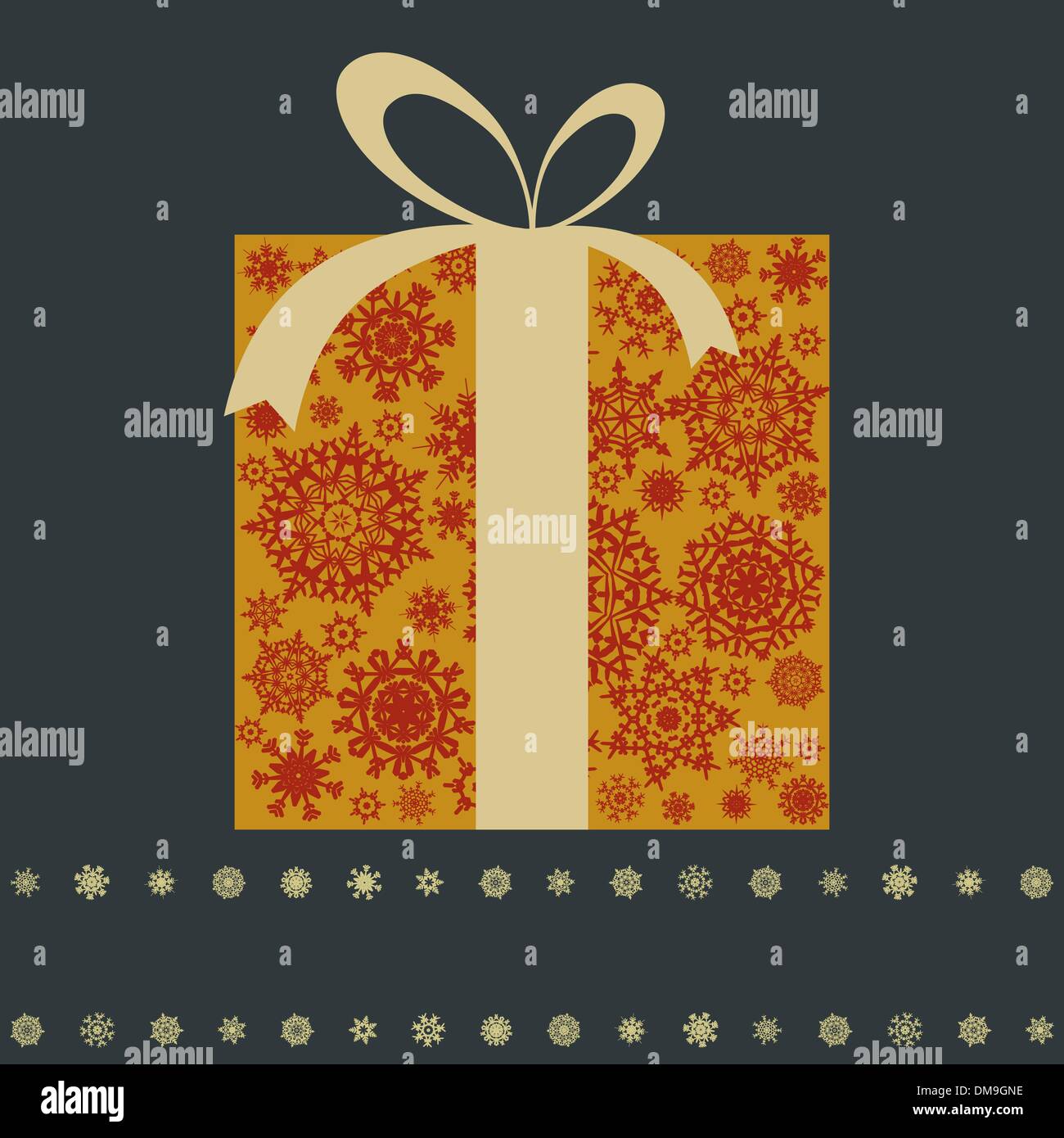 Gift box bow seamless Stock Vector Images - Alamy