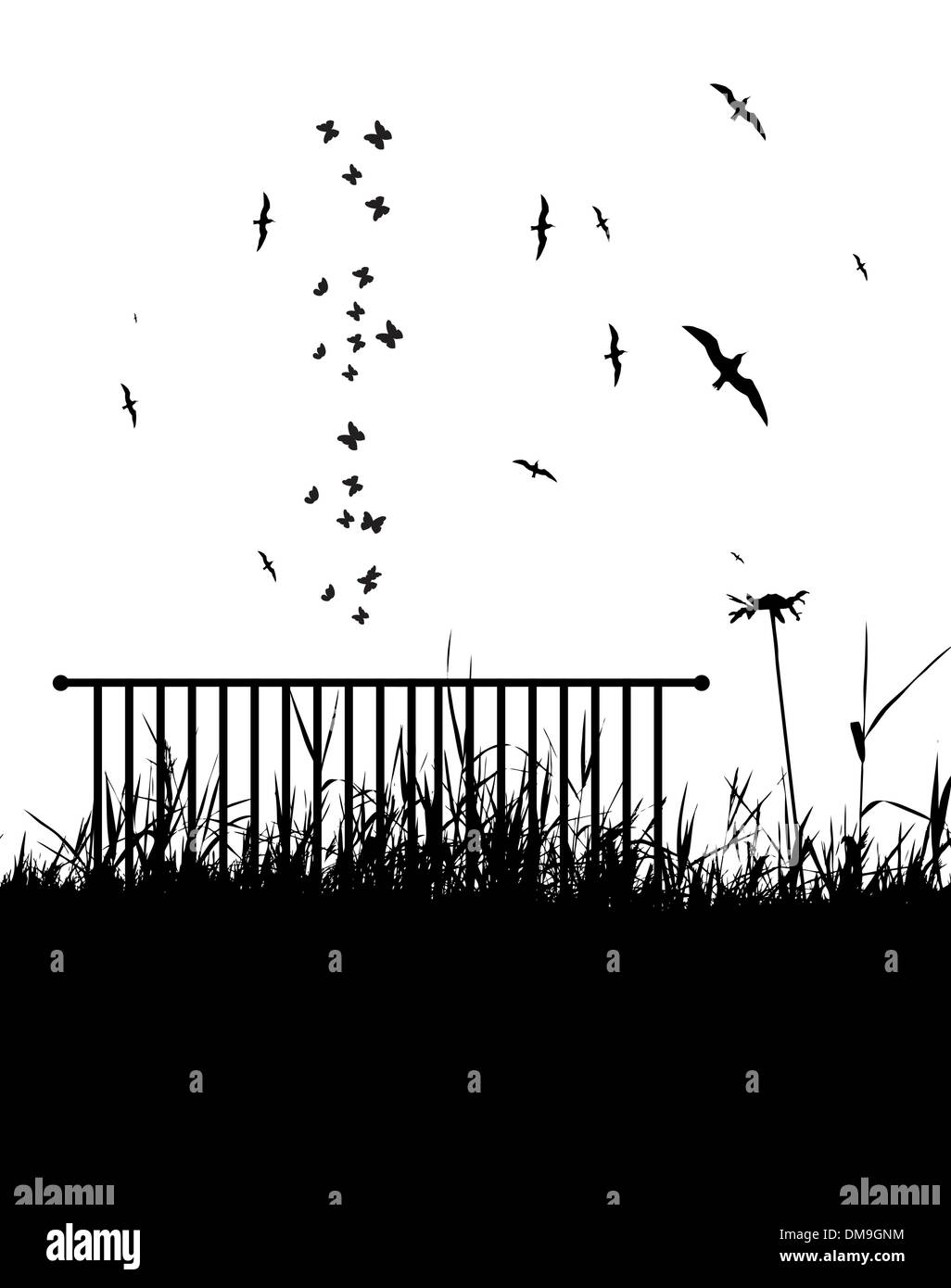 Outdoor day summer spring Stock Vector Images - Alamy