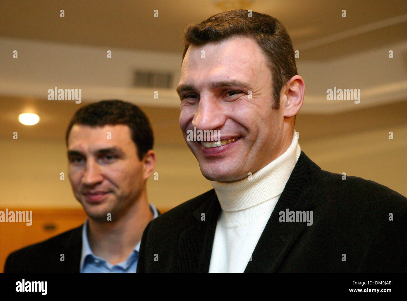 Dec 24, 2004 - Moscow, Russia - Ukrainian boxers, brothers VITALY ...