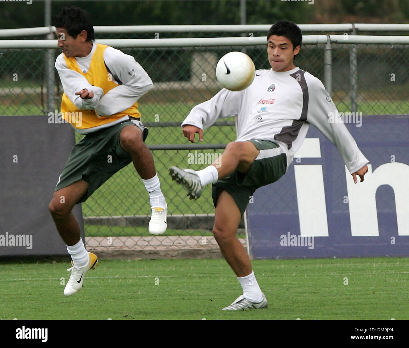 Mar 27, 2006; Mexico City, MEXICO; SOCCER: Mexico soccer team players ...