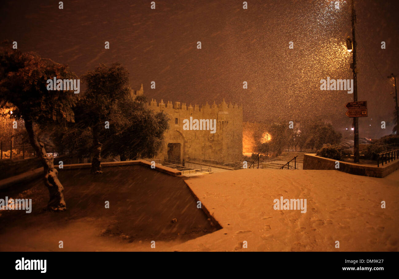 Jerusalem, Jerusalem, Palestinian Territory. 12th Dec, 2013. A photo ...