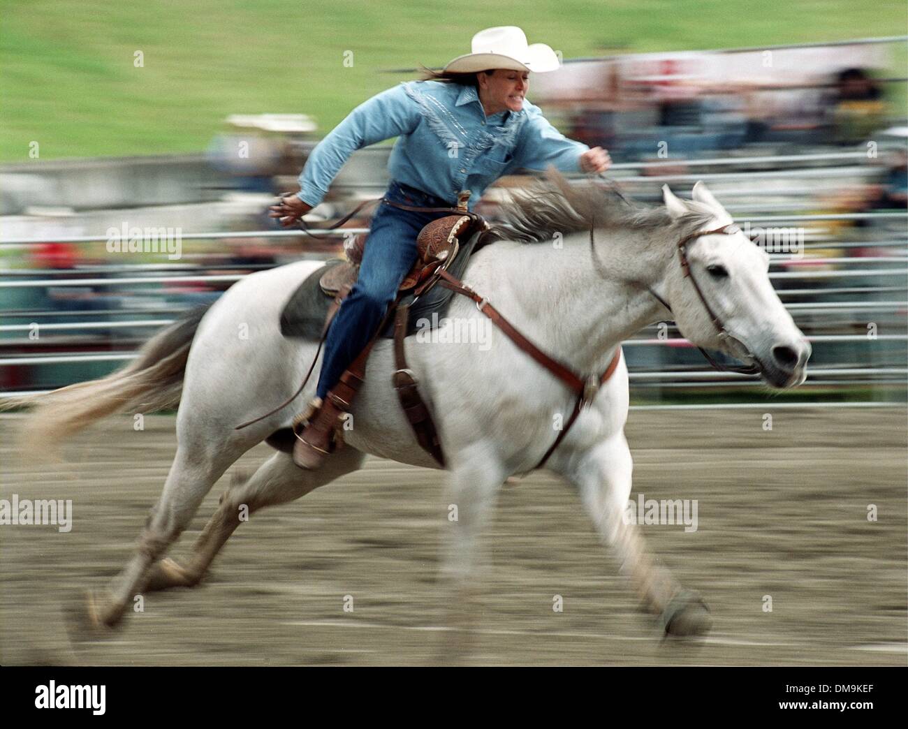 May 21, 2005 - Cloverdale, British Columbia, Canada - Cowgirl competes ...