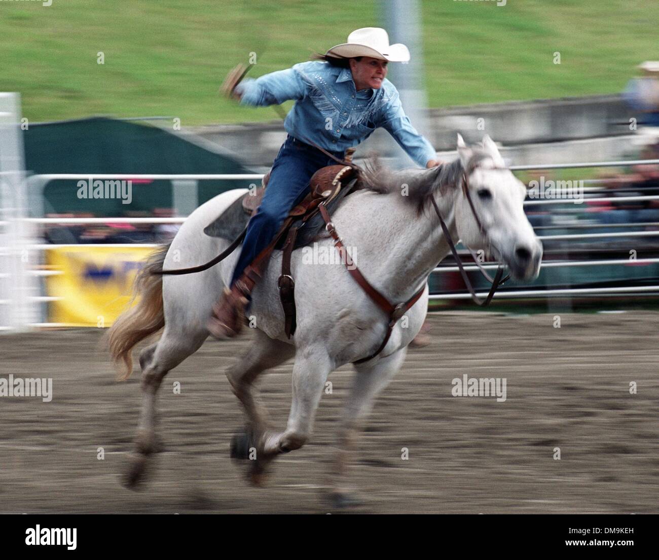 May 21, 2005 - Cloverdale, British Columbia, Canada - Cowgirl competes ...