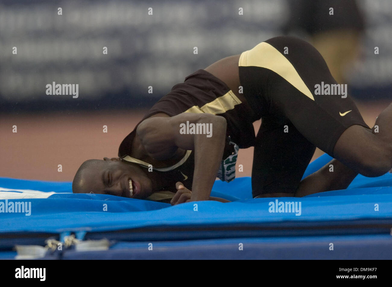 Jun 08, 2005; Sacramento, CA, USA; Wake Forest's MICHAEL BINGHAM reacts ...
