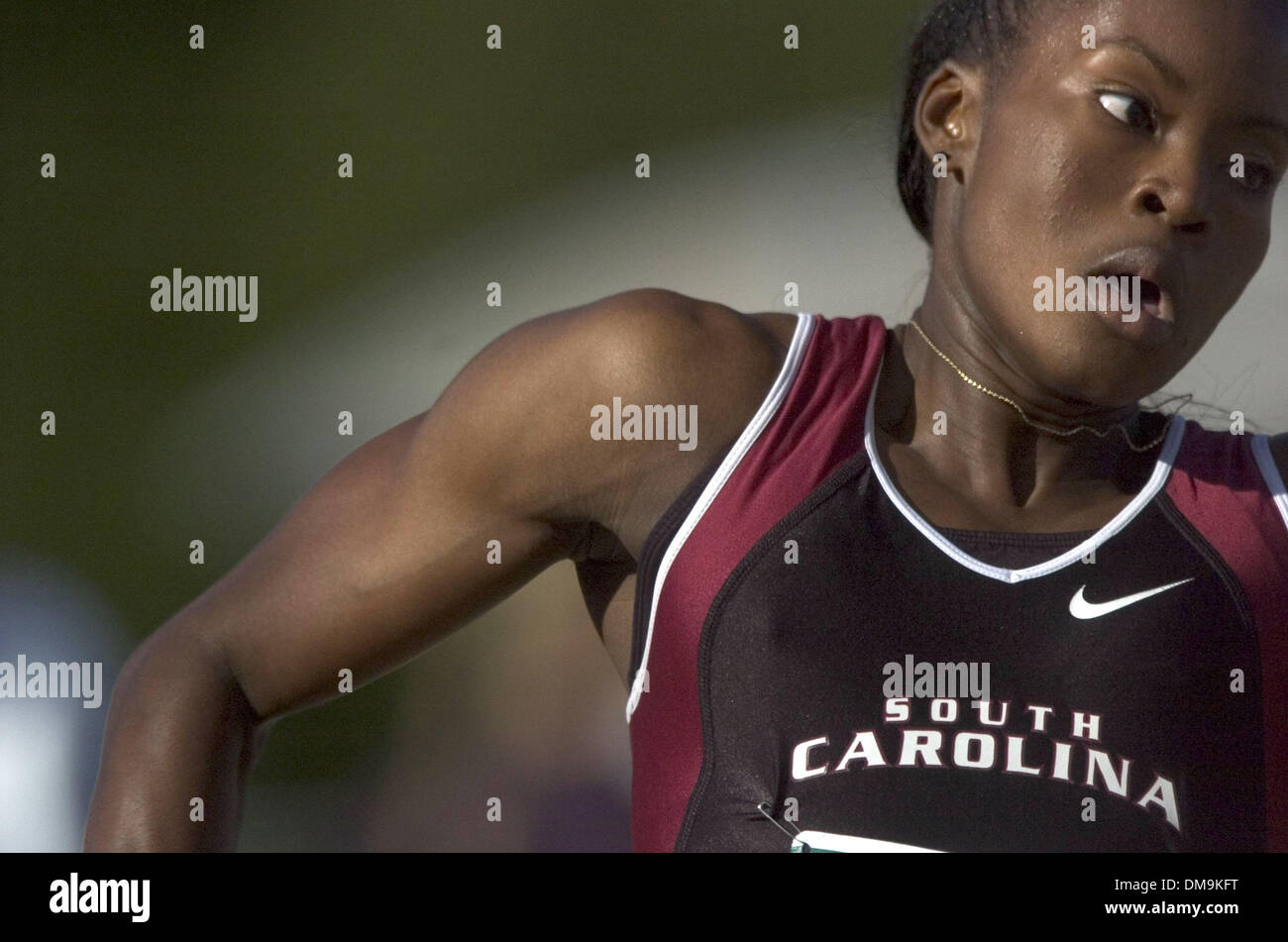 Jun 09, 2005; Sacramento, CA, USA; South Carolina's Shalonda Soloman ...