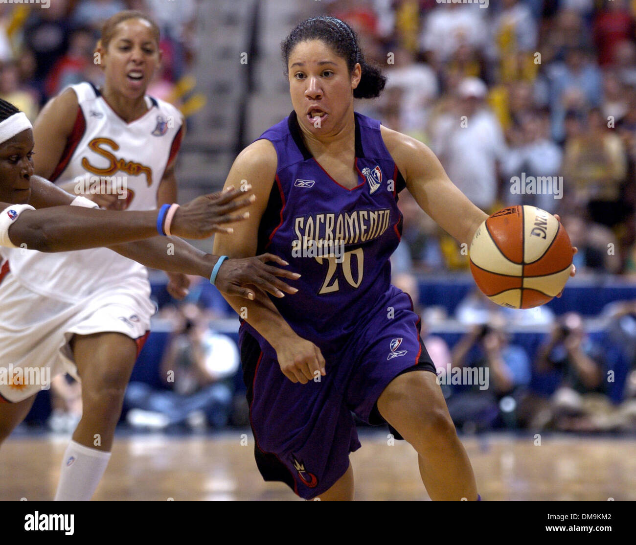 Sep 15, 2005; Uncasville, CT, USA; WNBA Basketball: Sacramento Monarch ...