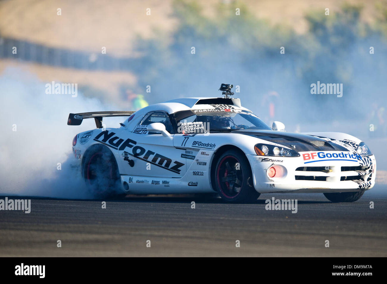 21 August 2009: Nuformz/Mopar driver Samuel Hubinette of Newport Coast ...