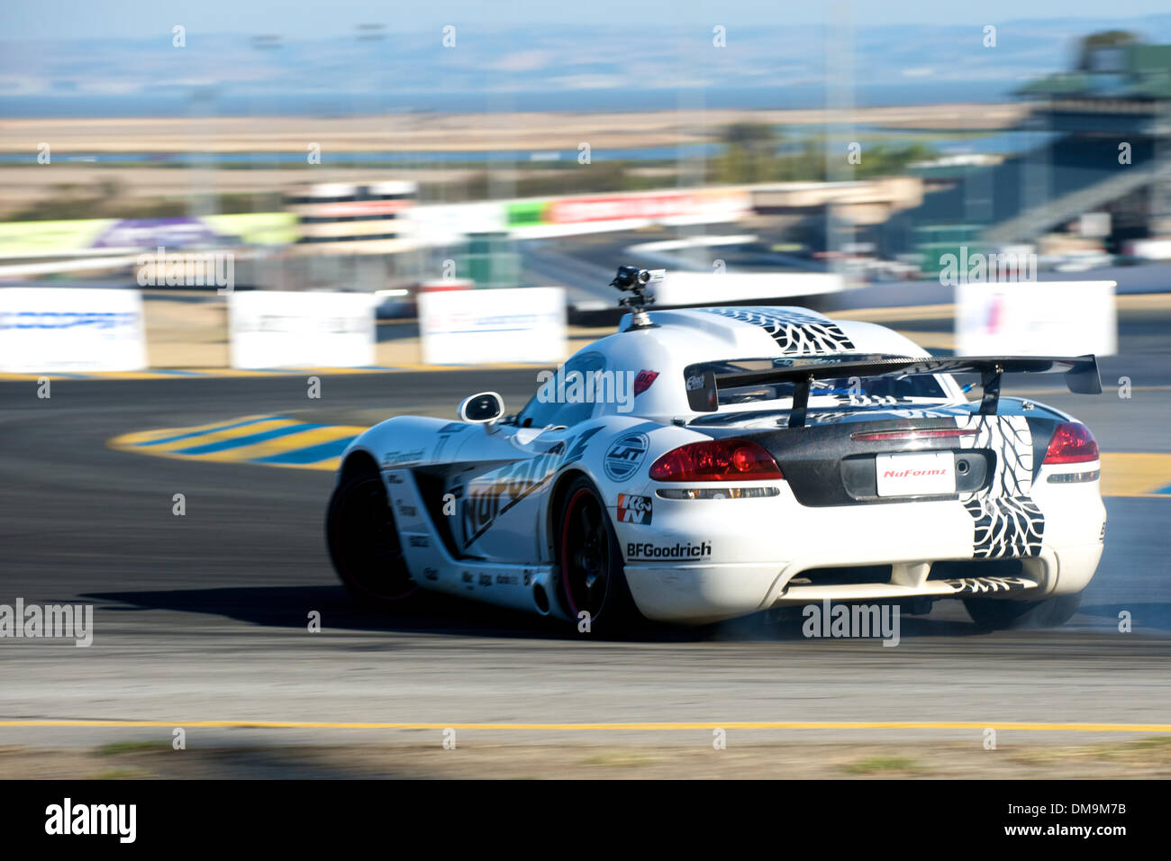 21 August 2009: Nuformz/Mopar driver Samuel Hubinette of Newport Coast ...