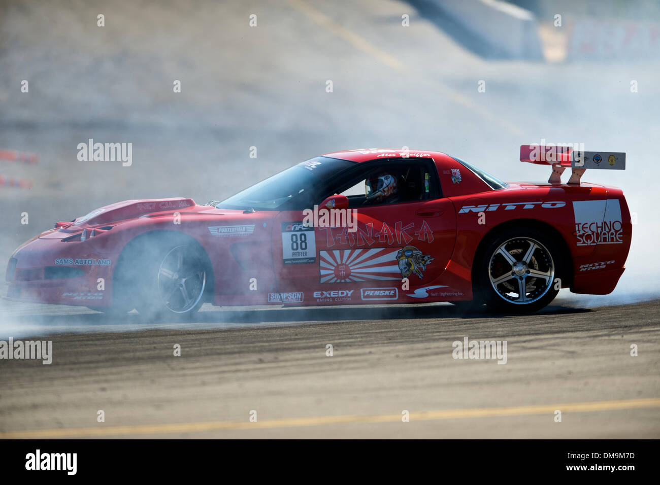 21 August 2009: Tanaka Racing driver Alex Pfeiffer of Honolulu, HI in ...