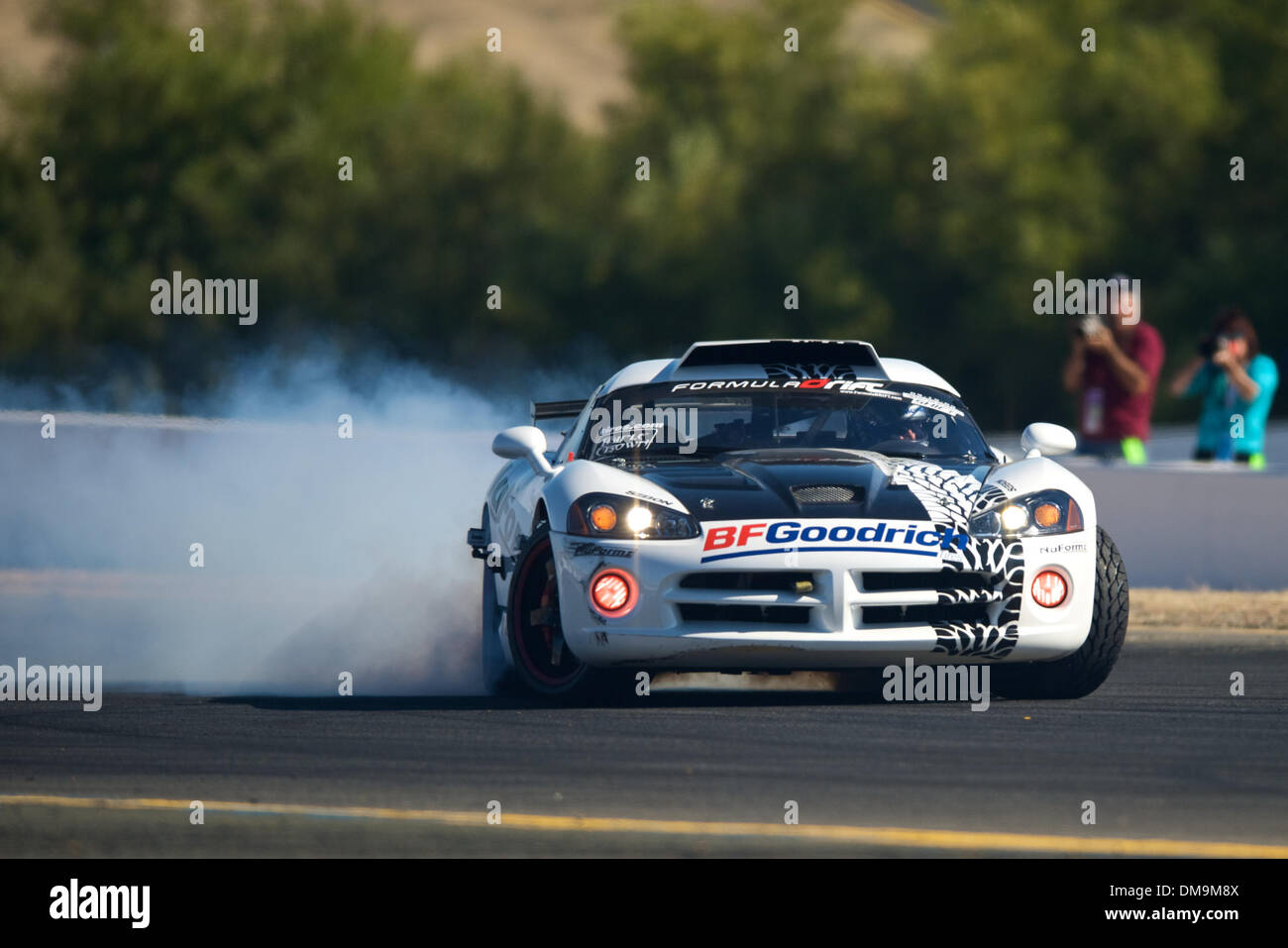 21 August 2009: Nuformz/Mopar driver Samuel Hubinette of Newport Coast ...