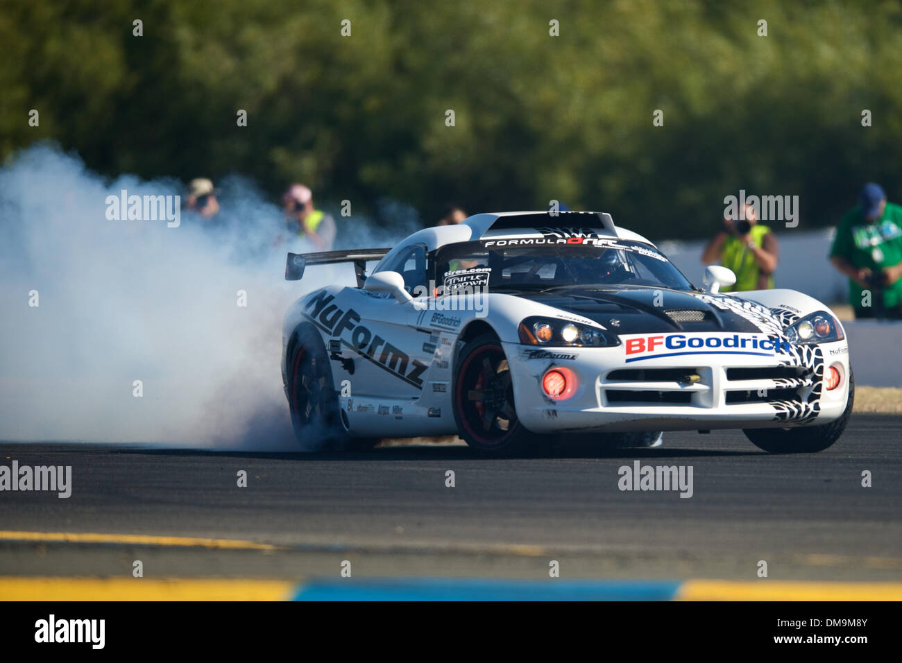 21 August 2009: Nuformz/Mopar driver Samuel Hubinette of Newport Coast ...