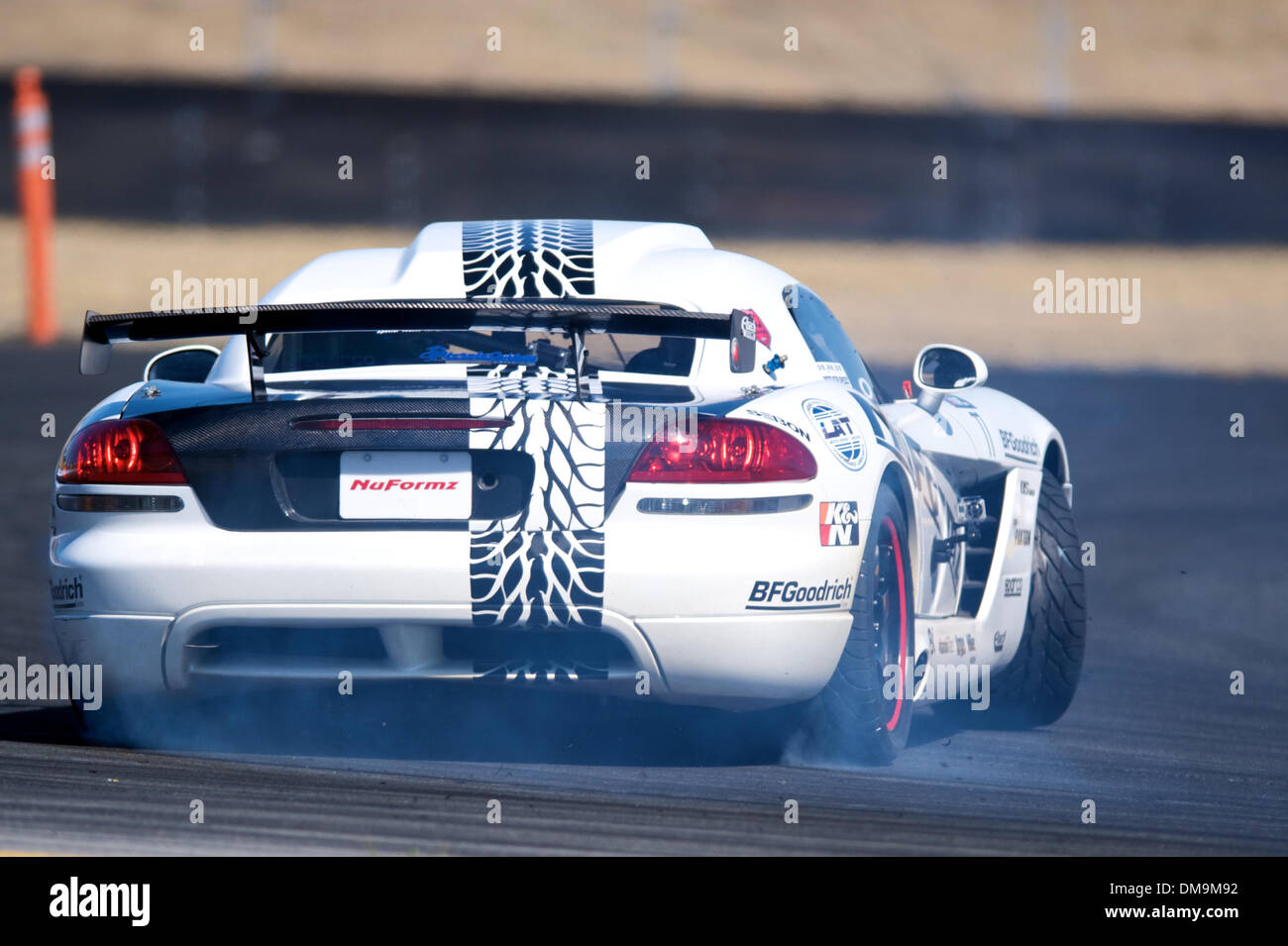 21 August 2009: Nuformz/Mopar driver Samuel Hubinette of Newport Coast ...