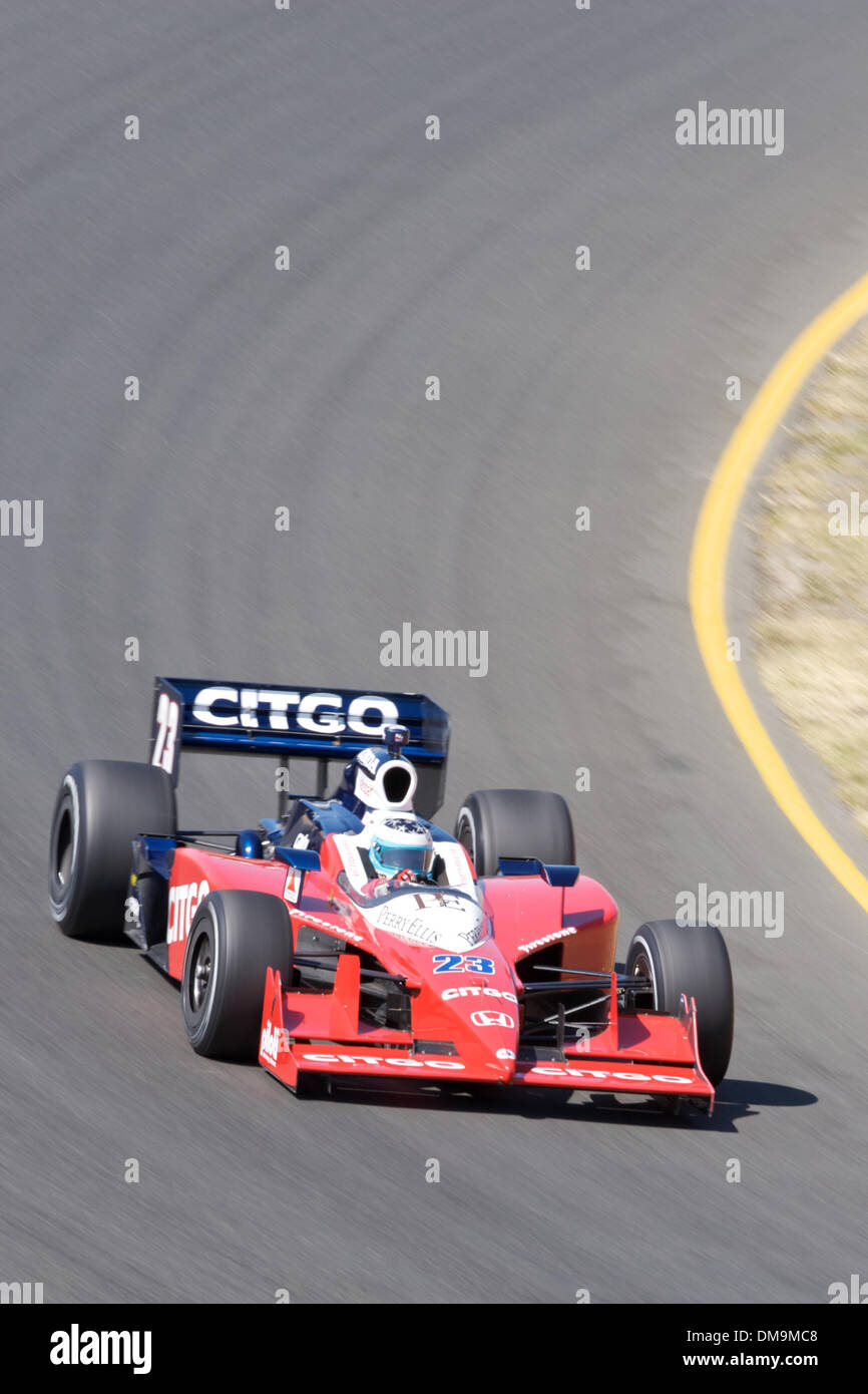 22 August 2009: Dreyer & Reinbold Racing driver Milka Duno of Caracas ...