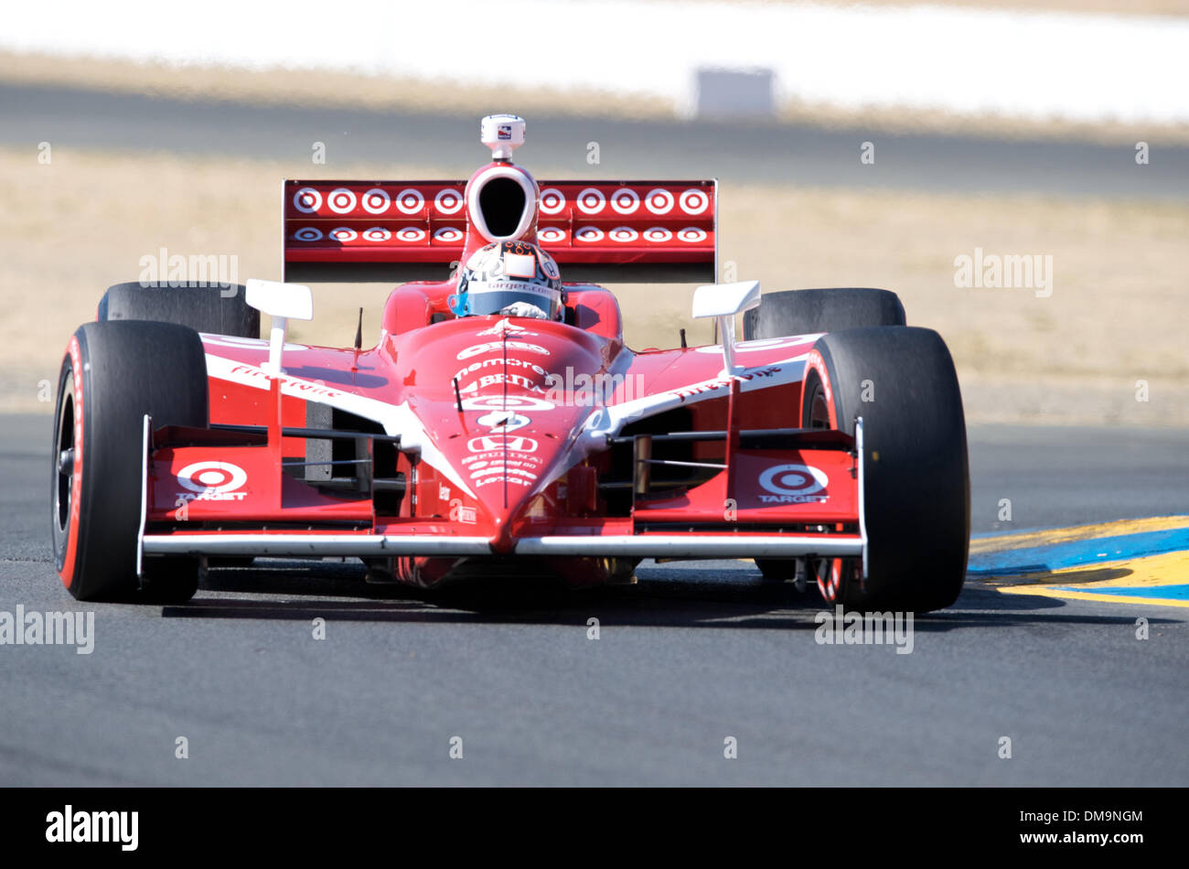 23 August 2009: Target Chip Ganassi Racing driver Scott Dixon of ...