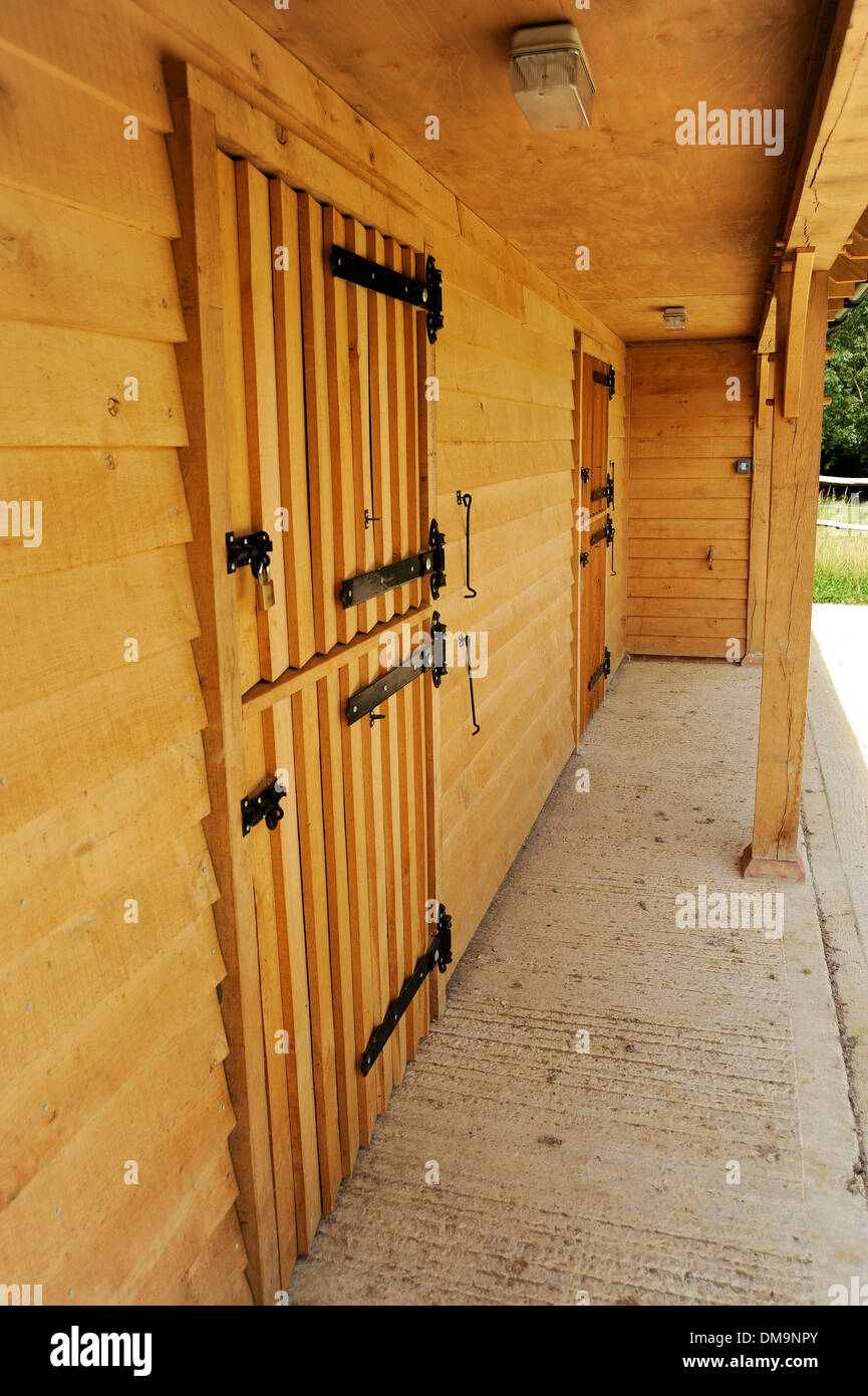 Stable door in traditional style barn Stock Photo - Alamy
