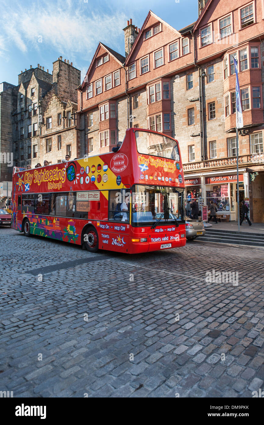Bus Transport, Edinburgh, Scotland Stock Photo - Alamy