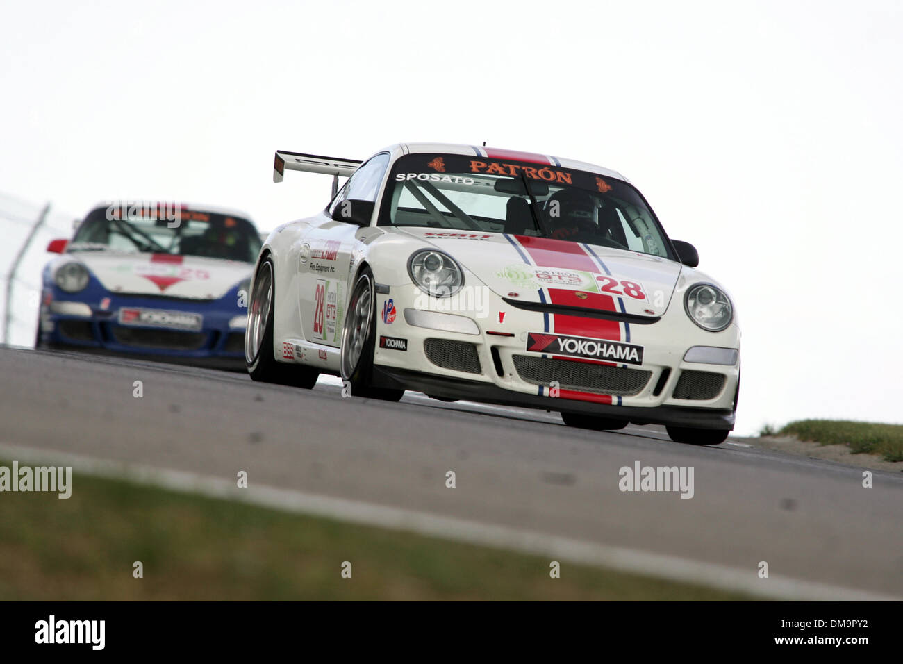 29 August 2009: Driver Joseph Sposato of Sposato Racing driving his GT3 ...