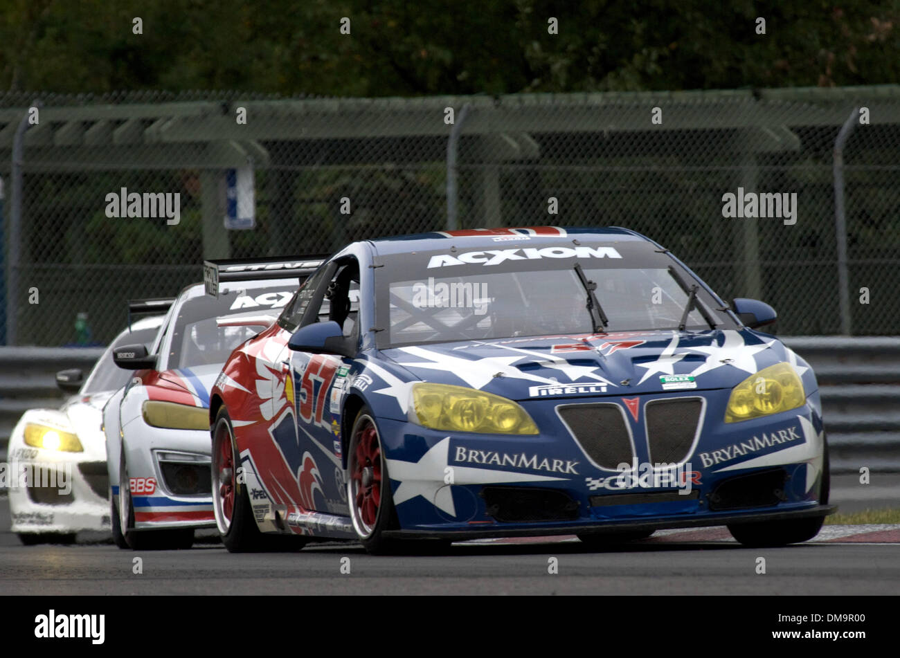 29 August 2009: Winners in the GT class, Liddell/Davis (#57 Stevenson ...