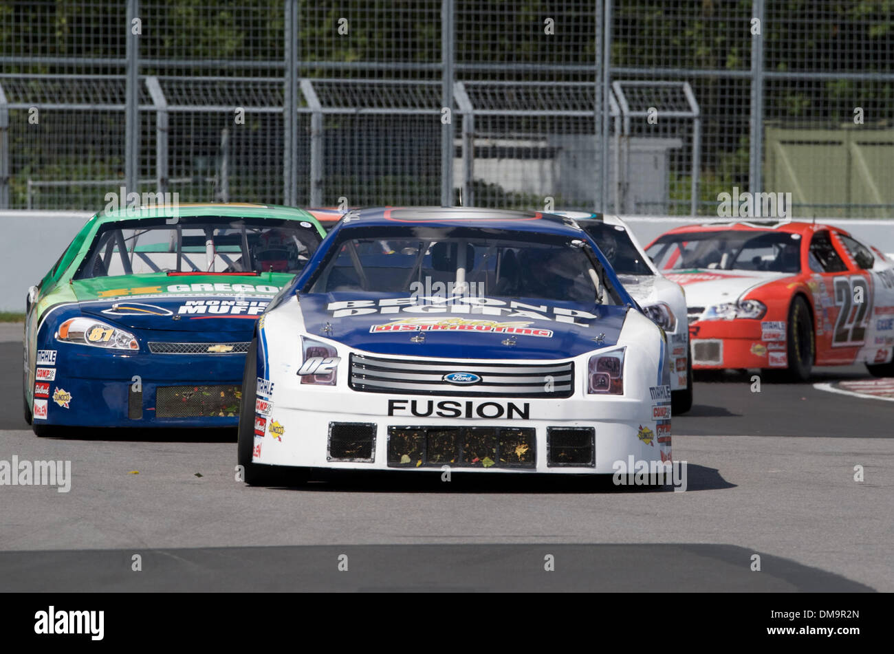 29 August 2009: Kerry Micks (#02 Beyond Digital Imaging Ford) takes the ...