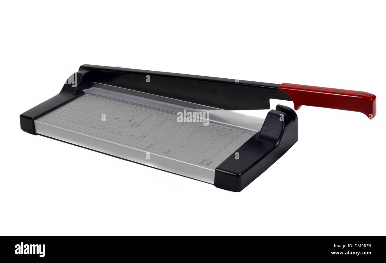 cutting paper isolated on a white background Stock Photo - Alamy