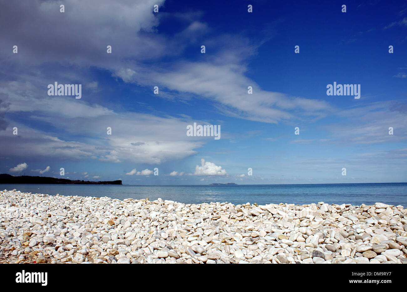 Pebbles beach corfu island hi-res stock photography and images - Alamy