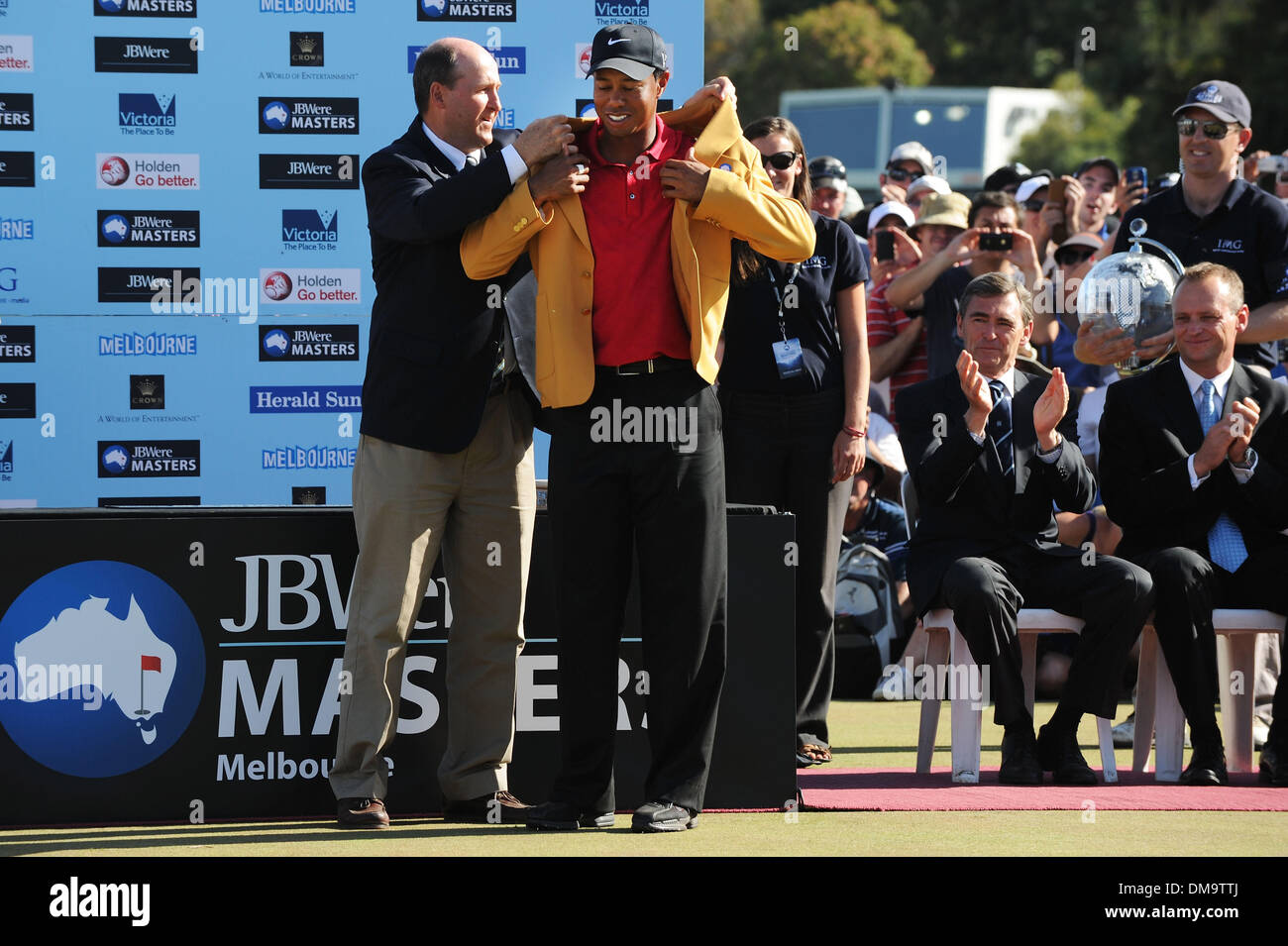 Australian masters golf jacket hi-res stock photography and images - Alamy