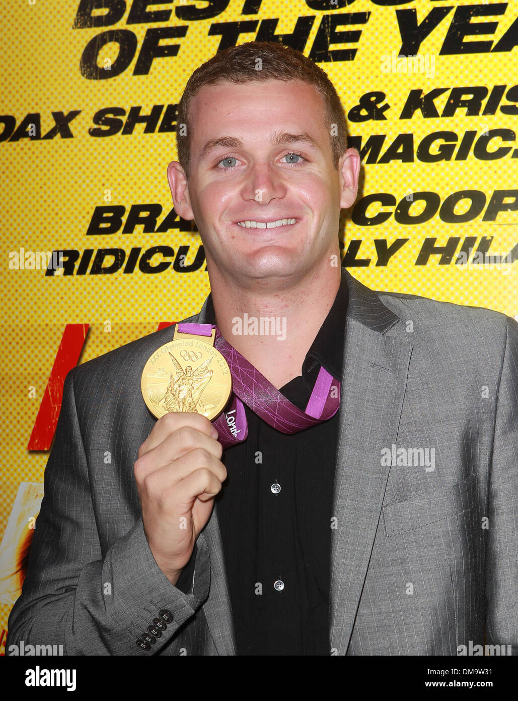USA Olympic Gold medal winner Tyler Clary at Los Angeles premiere of ...