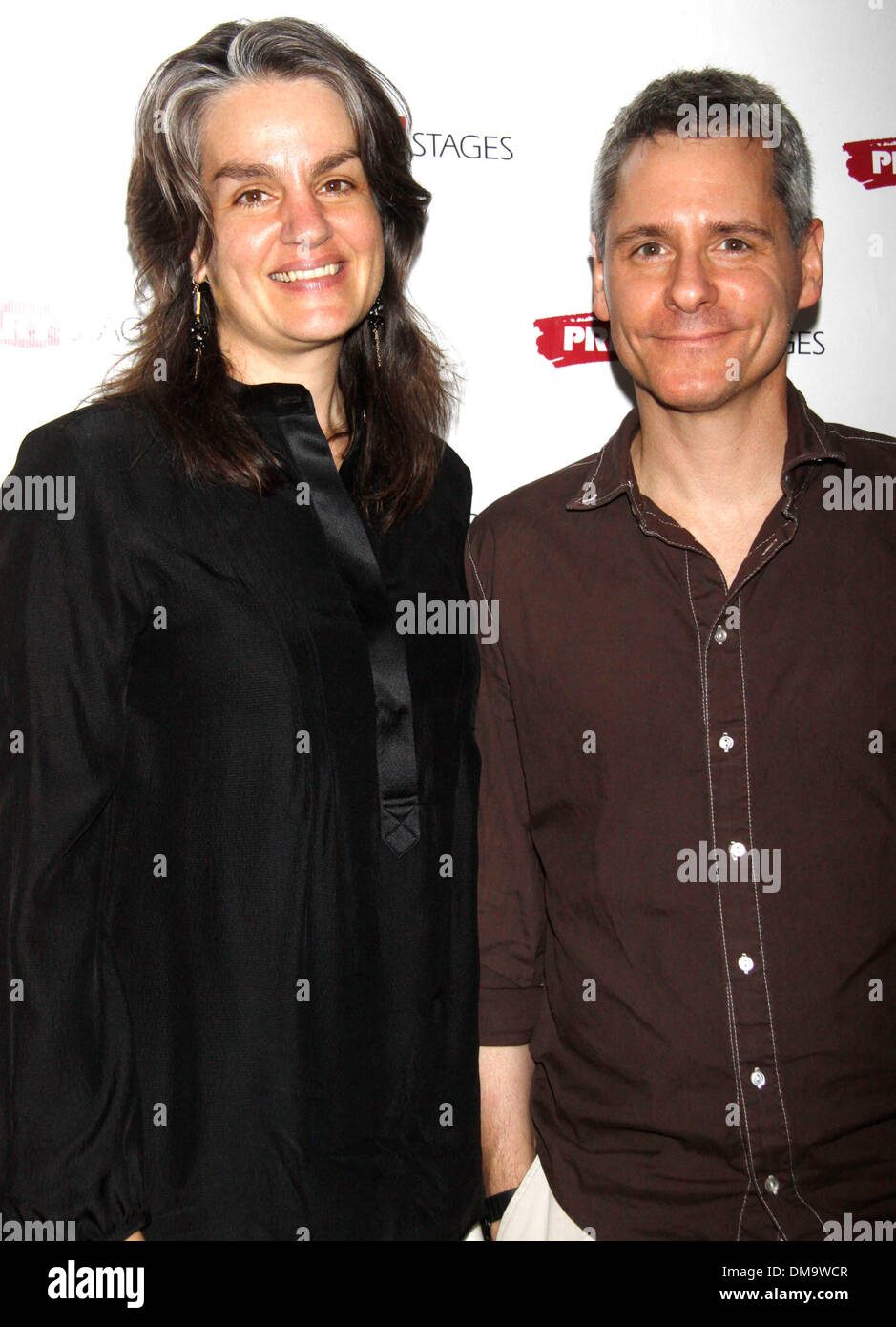 Pam MacKinnon and Bruce Norris Opening night after party for 'Harrison ...