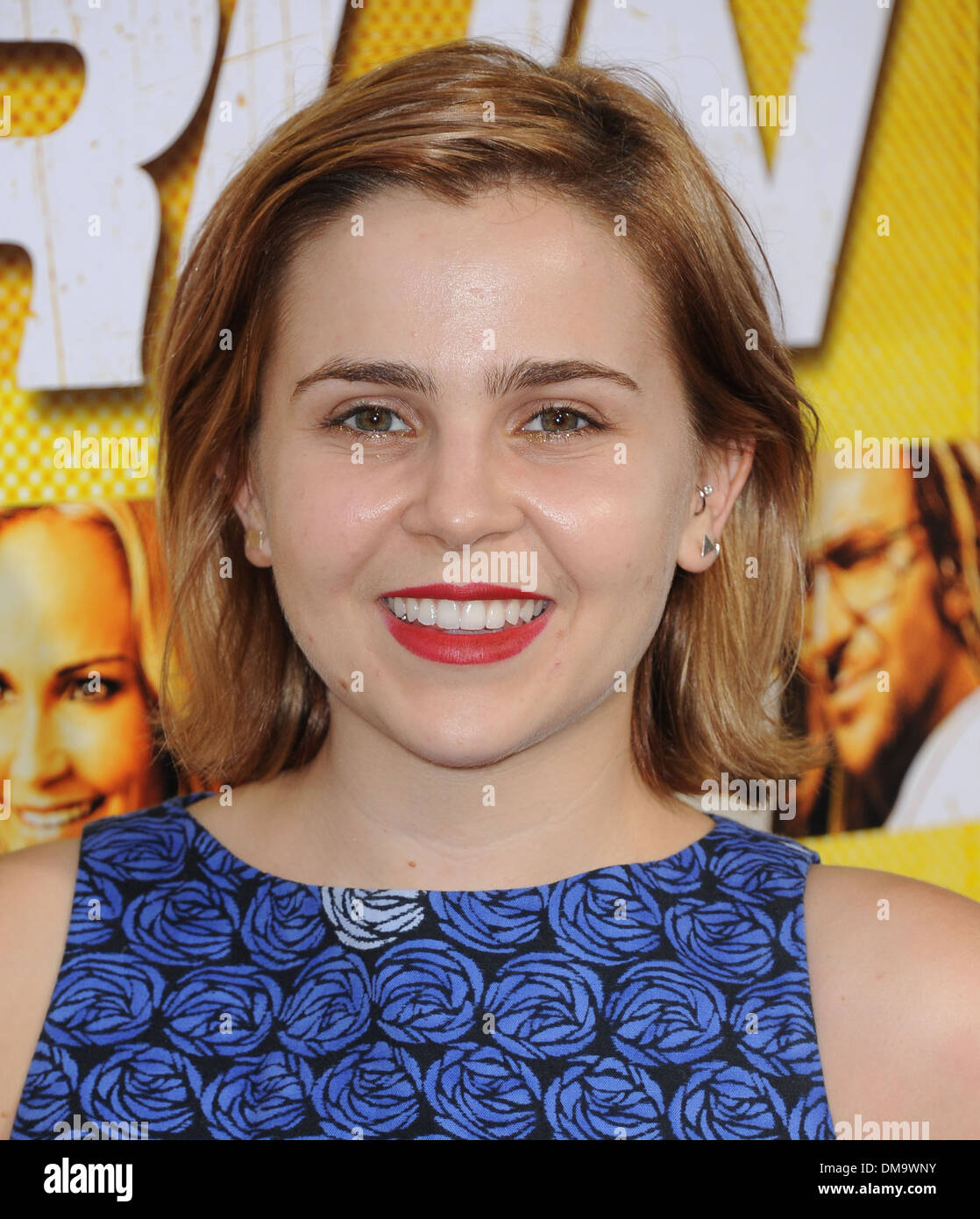 Mae Whitman at Los Angeles premiere of 'Hit & Run' at Regal Cinemas L.A ...