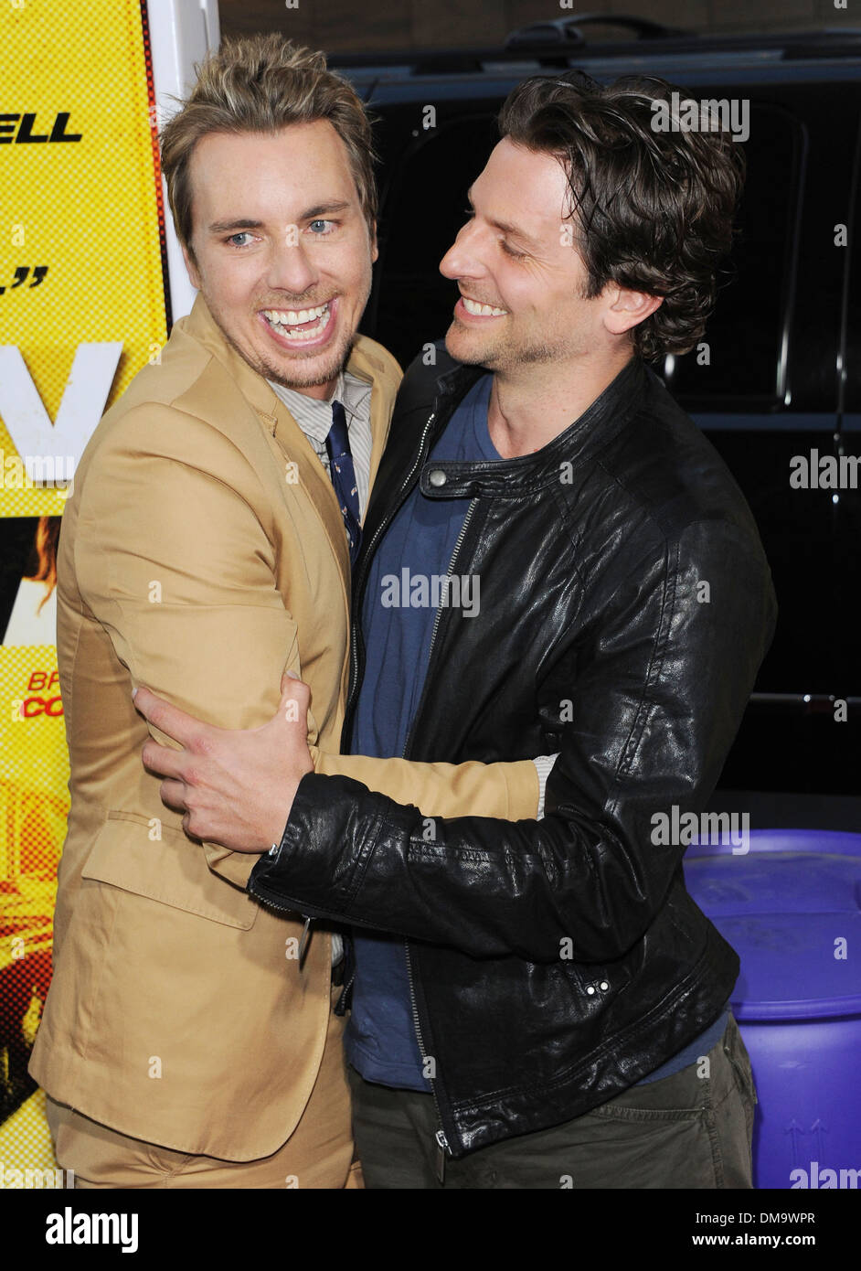 Dax Shepard and Bradley Cooper at Los Angeles premiere of 'Hit & Run ...