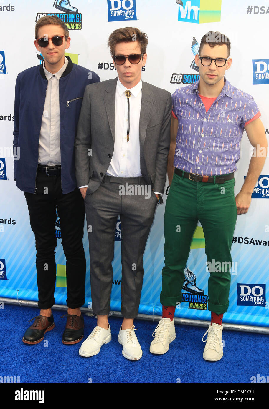 Andrew Dost Nate Ruess and Jack Antonoff of band fun at DoSomething.org ... Andrew Dost Nate Ruess and Jack Antonoff of band fun at DoSomething.org ...