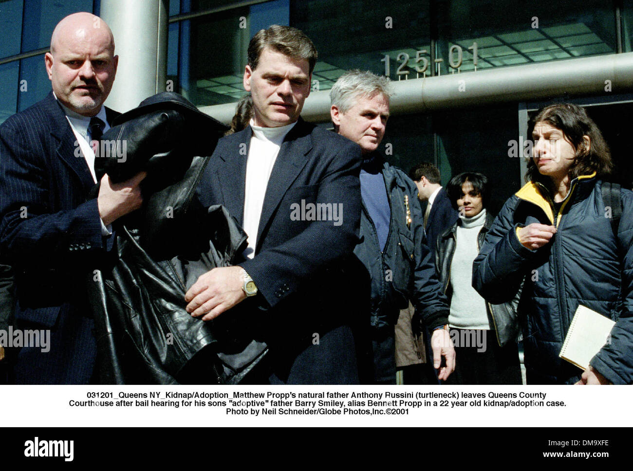 Mar. 12, 2001 - Queens, NY - 031201 Queens NY Kidnap/Adoption Matthew Propp's natural father ...