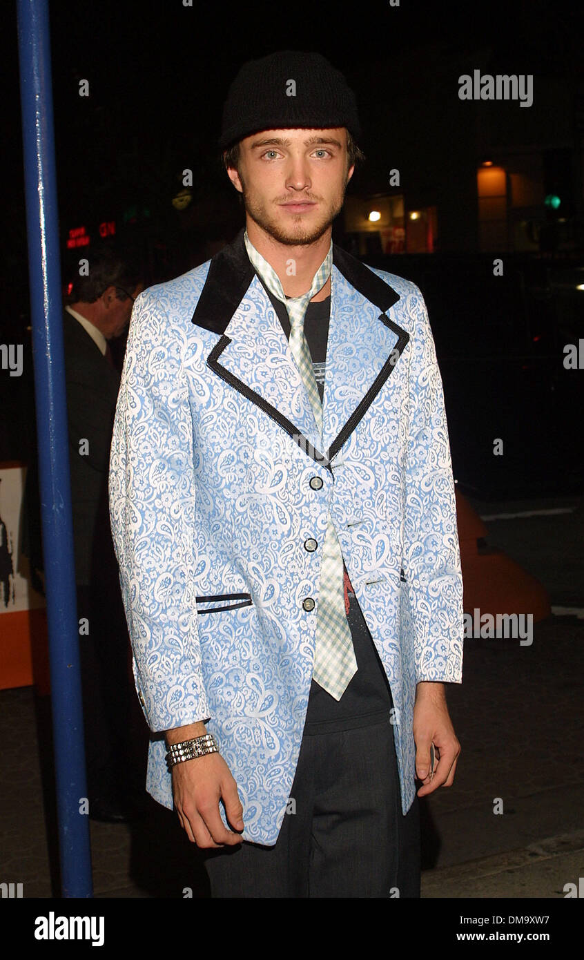 Oct. 23, 2001 - Los Angeles, CALIFORNIA, USA - AARON PAUL.'THIRTEEN ...
