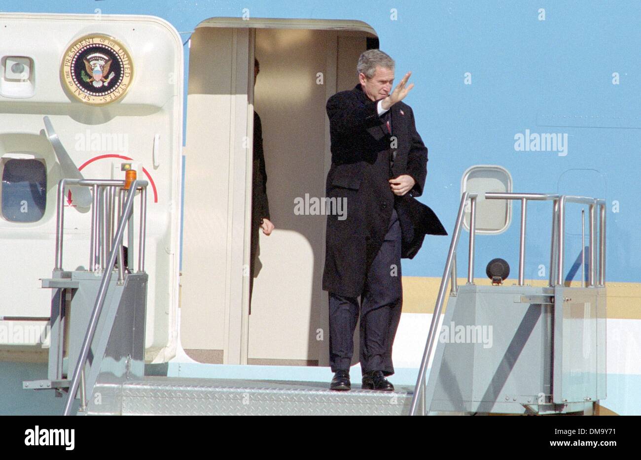 Feb. 6, 2002 - New York, NY, USA - 2/06/02 New York President George W ...