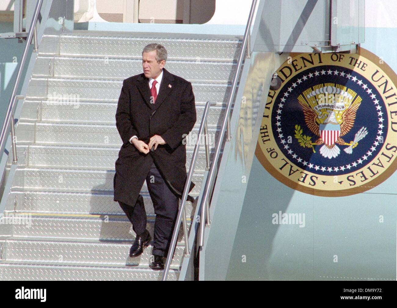 Feb. 6, 2002 - New York, NY, USA - 2/06/02 New York President George W ...