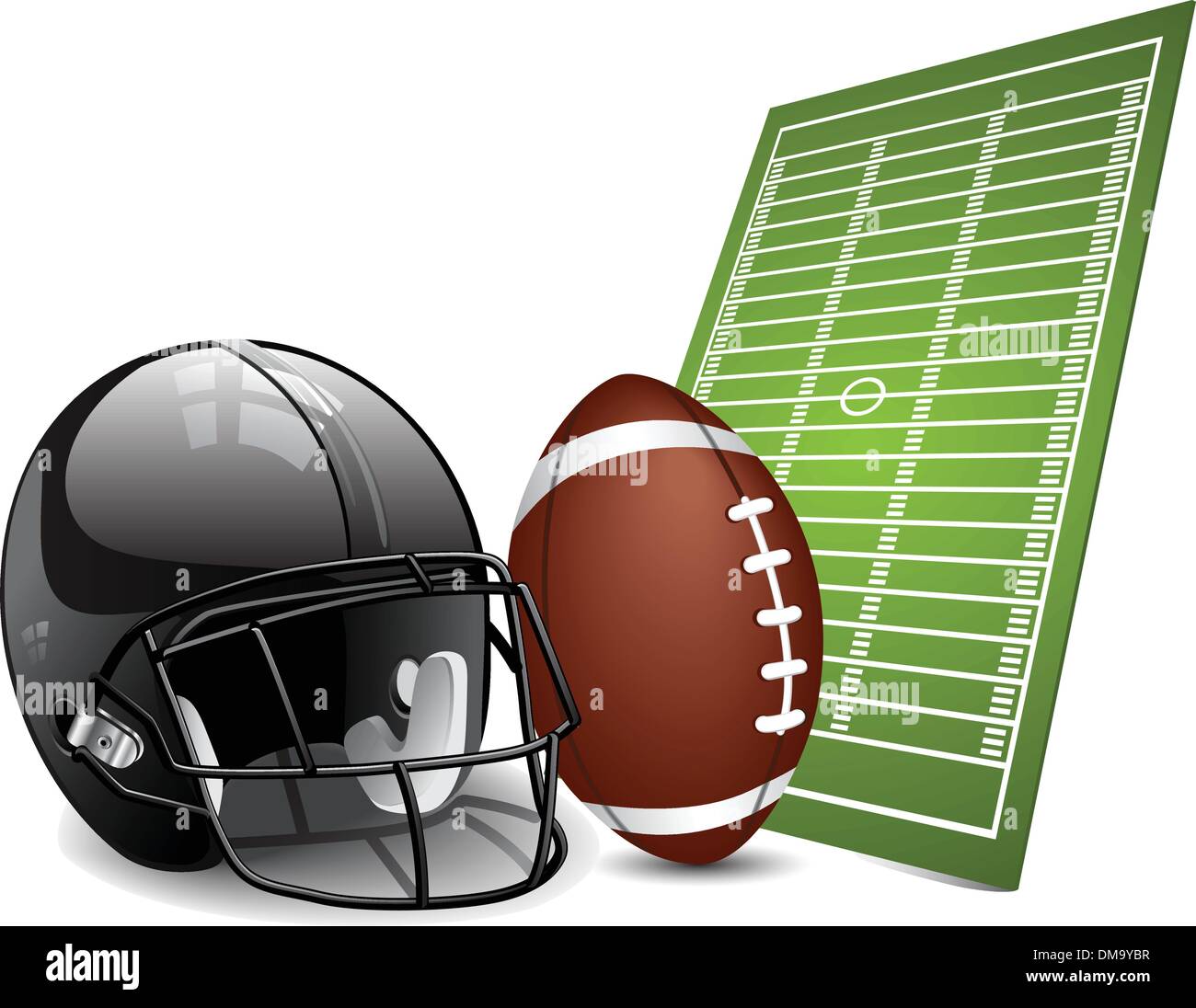 American football design elements Stock Vector Image & Art - Alamy