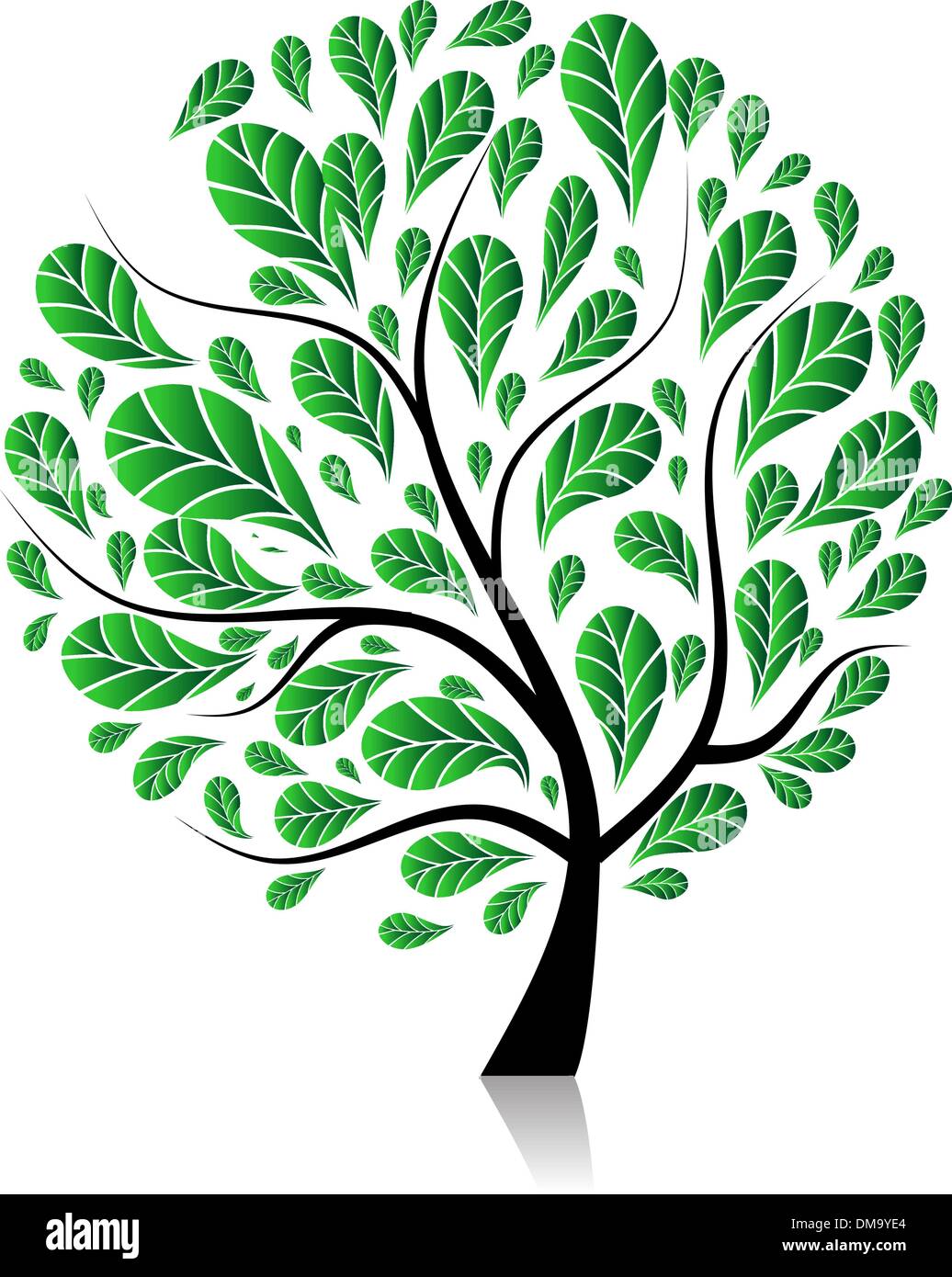 Art tree beautiful for your design Stock Vector Image & Art - Alamy