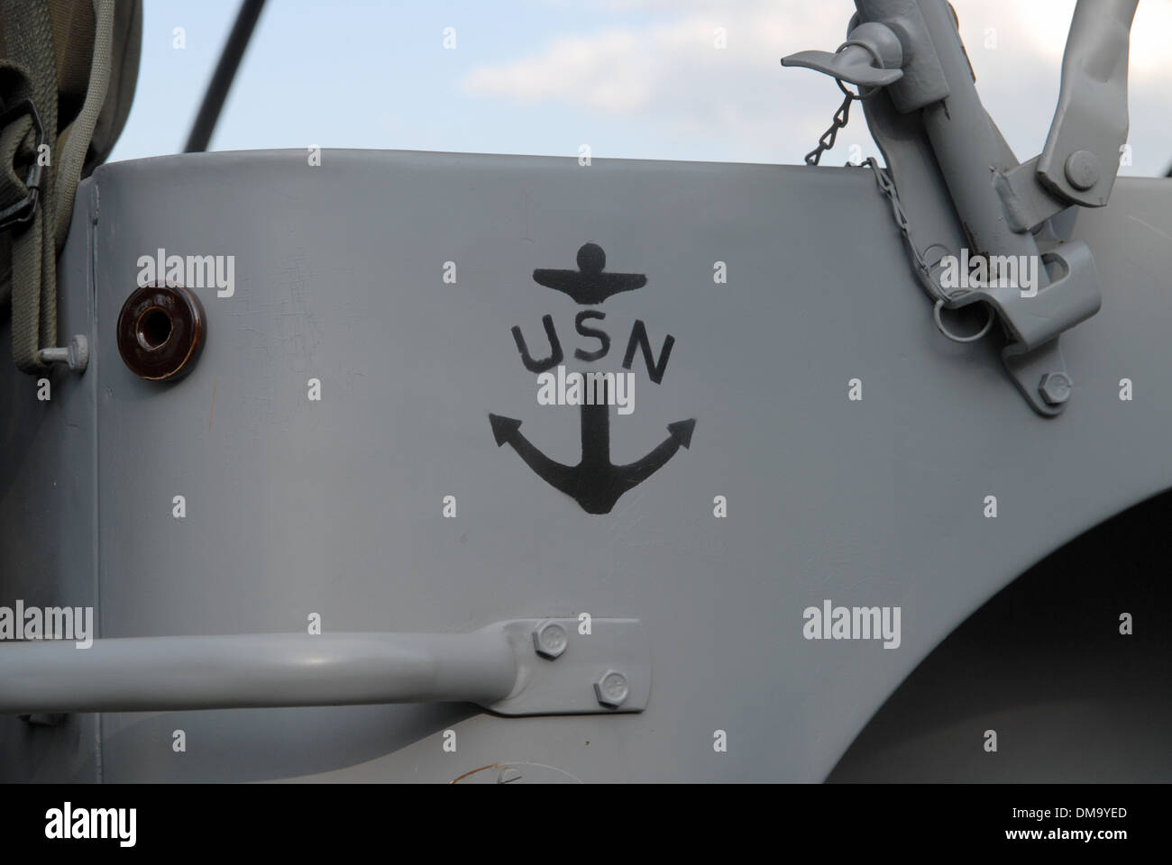 us navy world war two military vehicle Stock Photo - Alamy