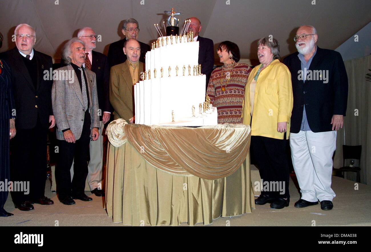 May 9, 2002 - Beverly Hills, CALIFORNIA, USA - AROUND THE CAKE ARE.GENE ...