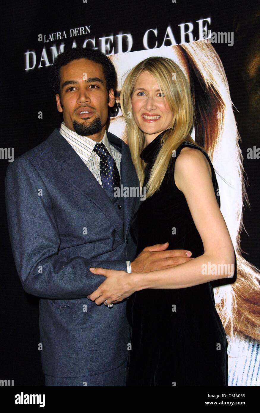 May 15, 2002 - West Hollywood, CALIFORNIA, USA - LAURA DERN AND BEN HARPER..DAMAGED CARE ...