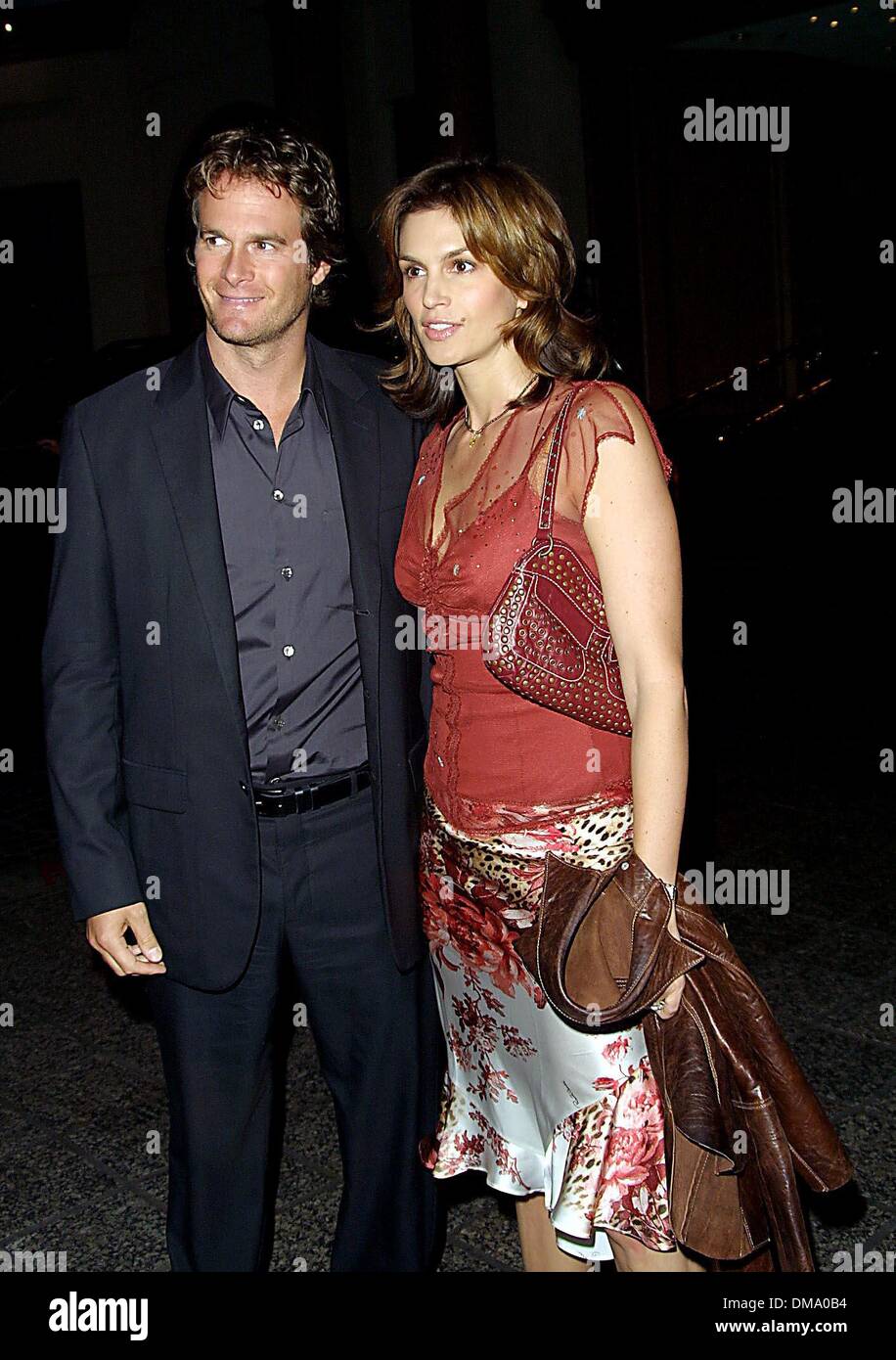 June 9, 2002 - Beverly Hills, CALIFORNIA, USA - CINDY CRAWFORD AND ...