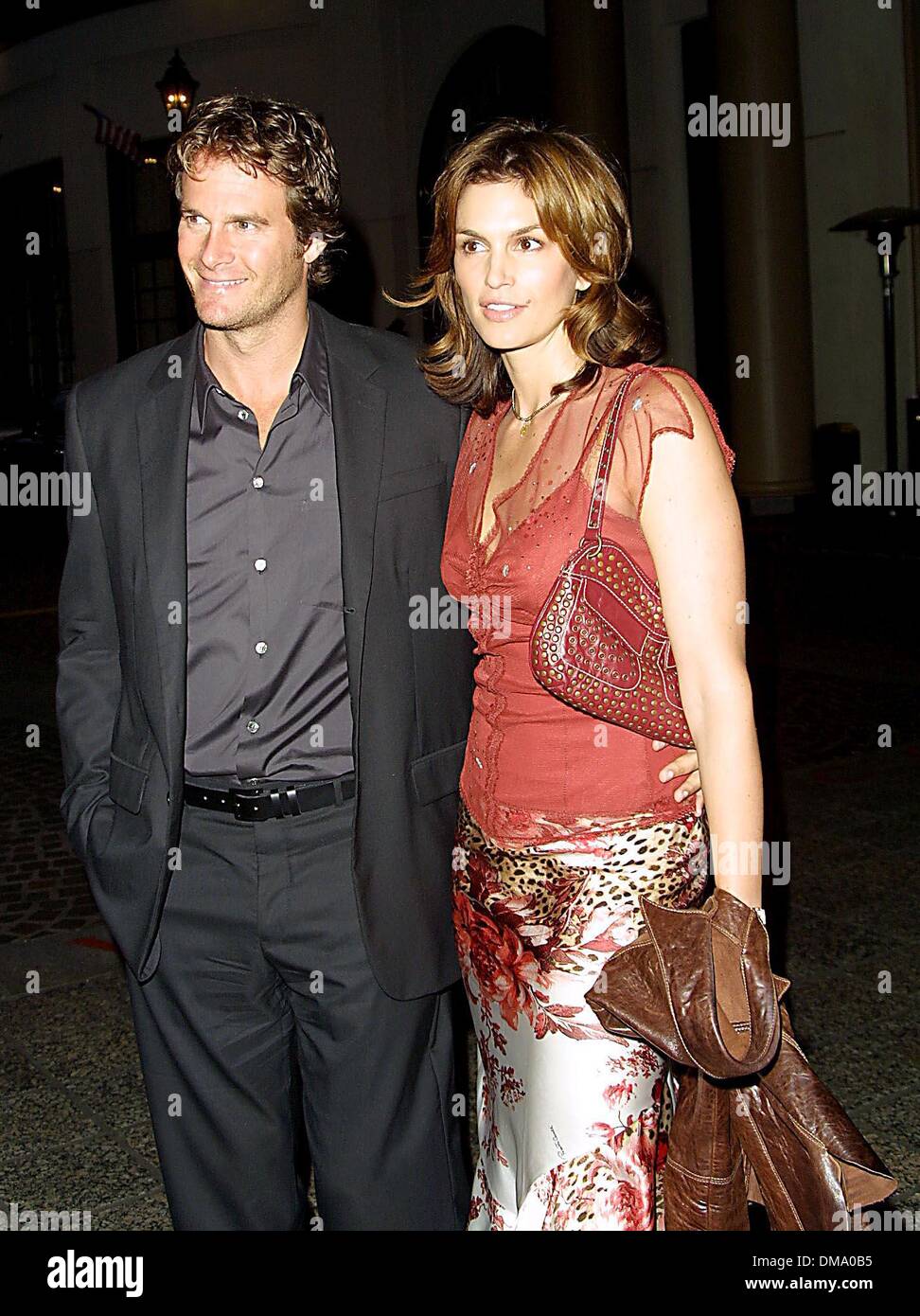 June 9, 2002 - Beverly Hills, CALIFORNIA, USA - CINDY CRAWFORD AND ...