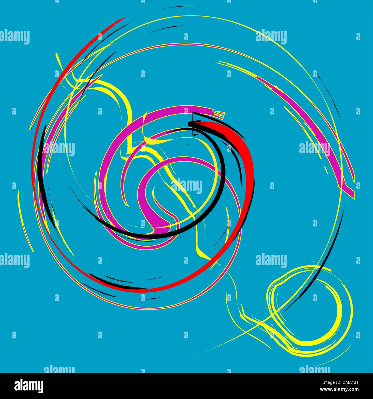 Vector background round lines Stock Vector Images - Alamy