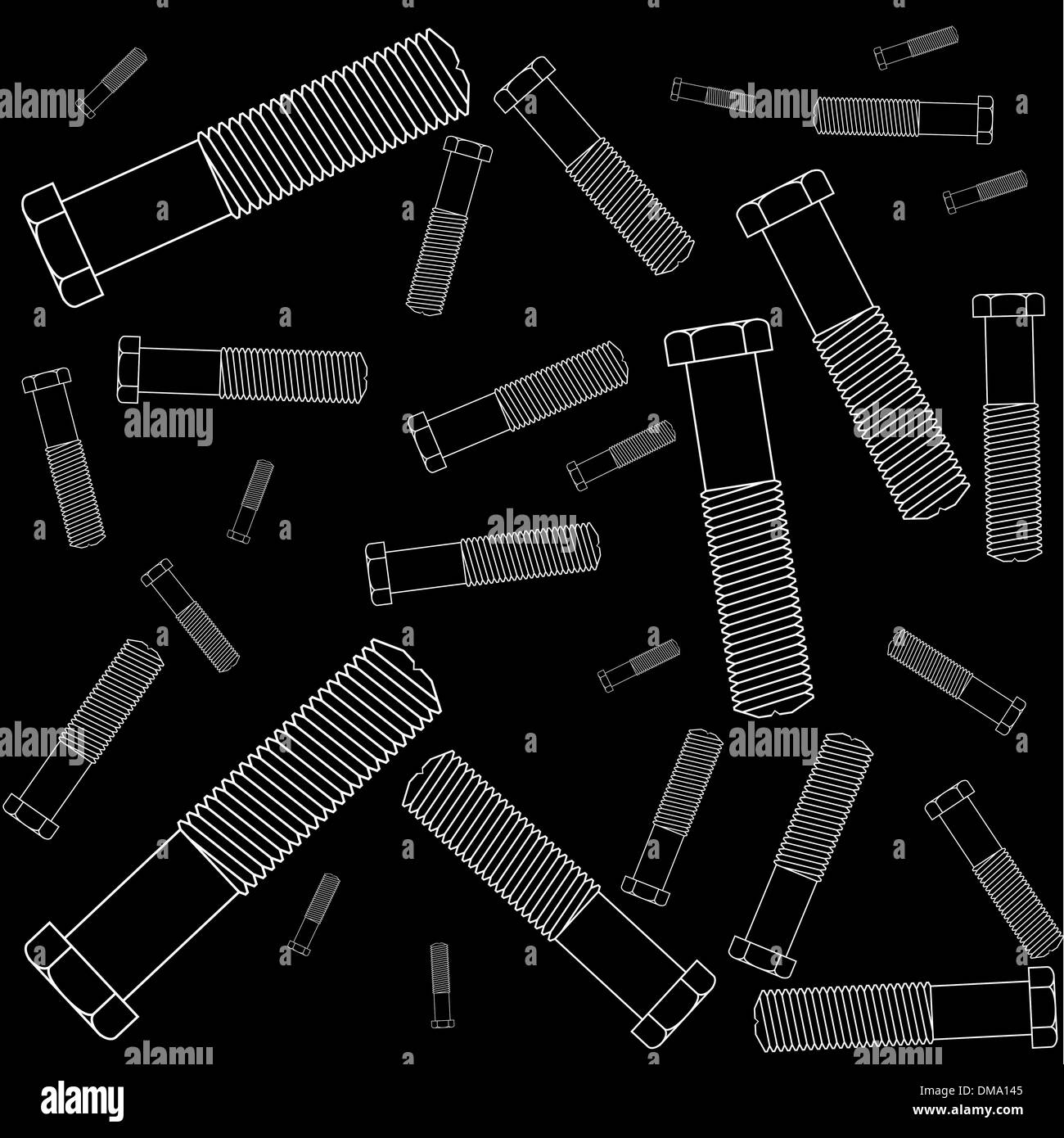 Big bolts Stock Vector Images - Alamy