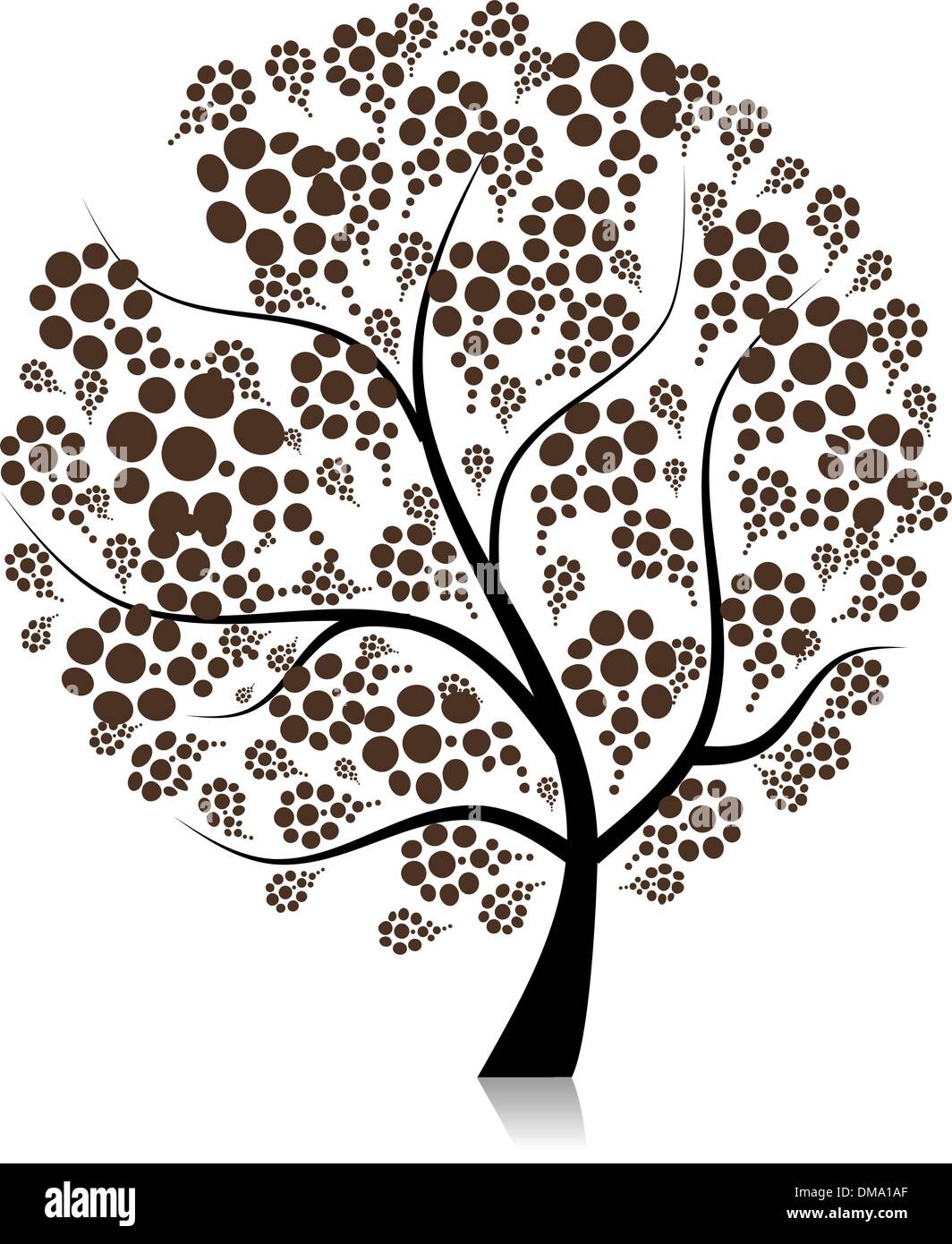 Art tree beautiful for your design Stock Vector Image & Art - Alamy